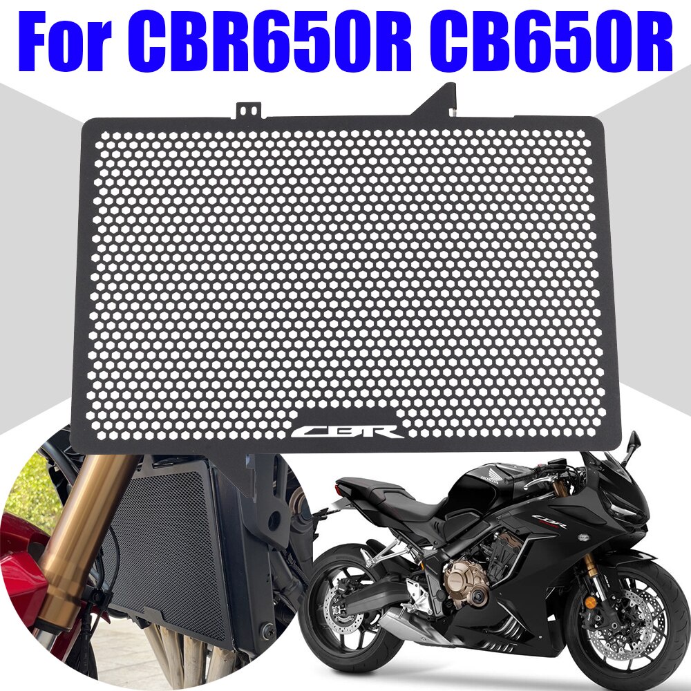 Aluminum Radiator Grille Guard Cover Protector For HONDA CB650R CBR650R ...
