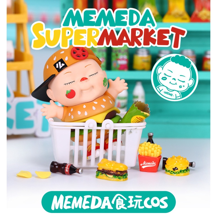 MEMEDA MEMBOY Food and Play Series Blind Box Mystery Box Random ...