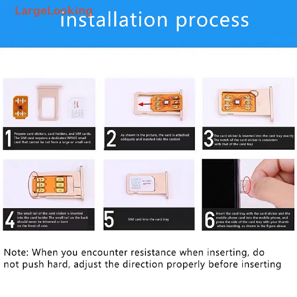 [LargeLooking] Usim 4G Pro Perfect Solution For Apple phone 13/12/11 ...