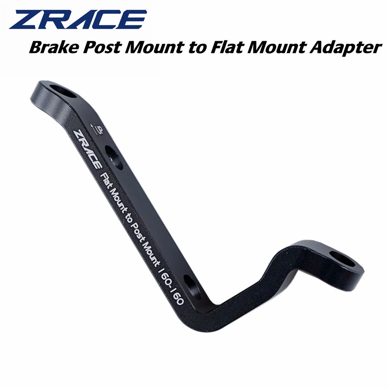 ZRACE Post Mount to Flat Mount Disc Brake Adapter, Front Rear 140mm ...