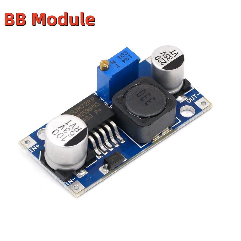 LM2596HVS LM2596 HV LM2596HV DC-DC Adjustable Step Down Buck Converter Power Module 4.5-50V To 3 ...