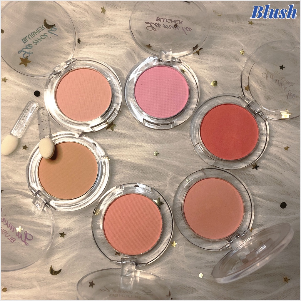 monochrome transparent mirror ice cube blush lasting waterproof fixing ...