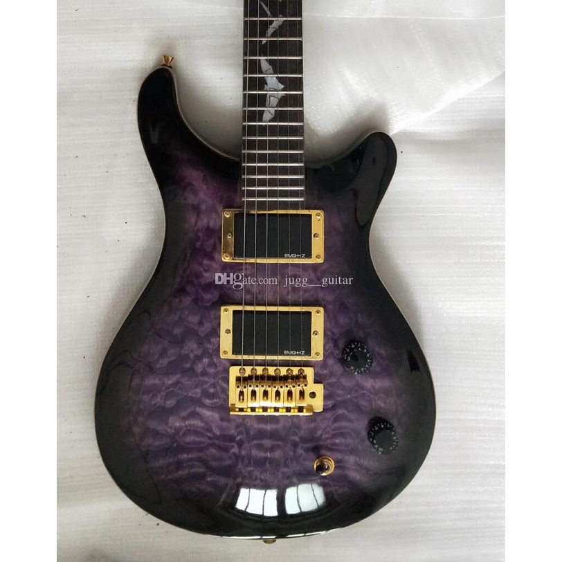PRS Paul Reed Smith SE Electric Guitar Paul Allender Purple Black ...