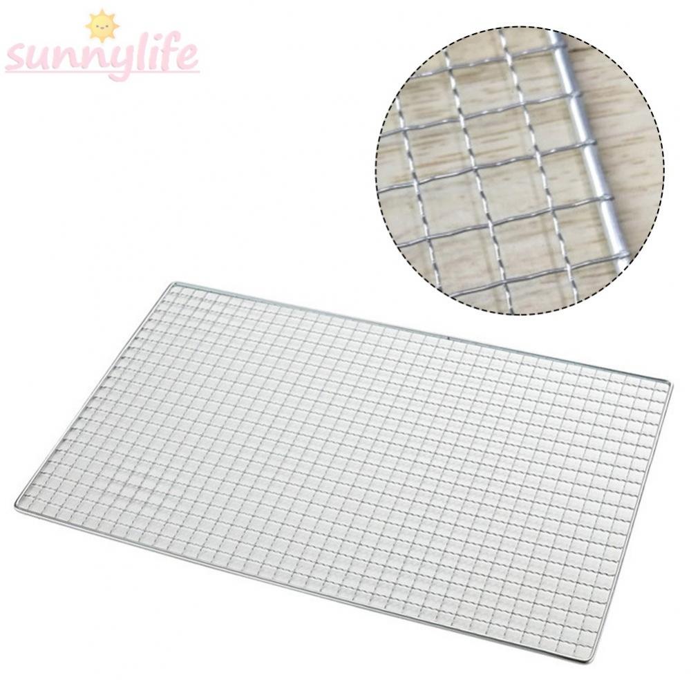 Stainless Steel BBQ Grate Mesh Net Grill Grate Grid | Shopee Philippines
