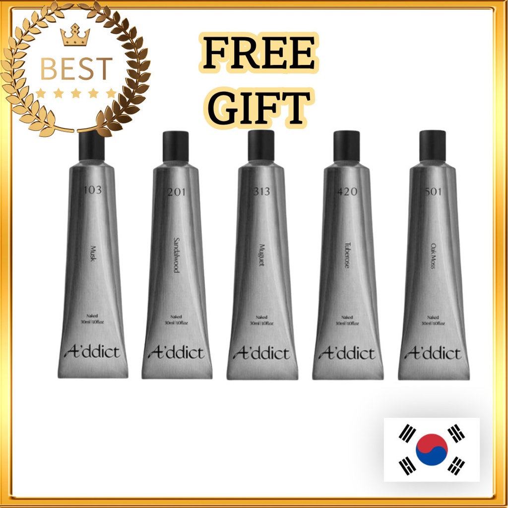 [A'DDICT] ADDICT Solid Perfume 30ml 5 Types Musk Sandalwood Muget ...