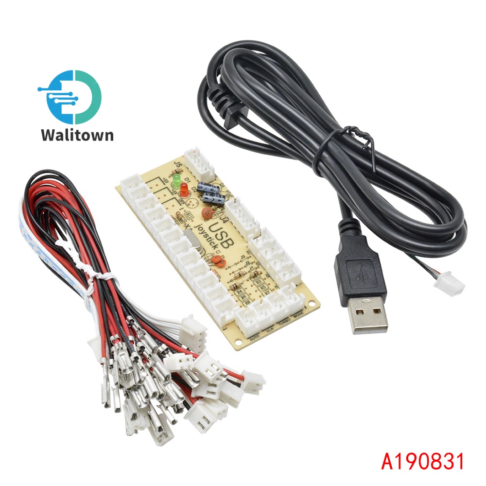 Zero Delay Arcade USB Encoder to 5 Pin Joystick for Mame Jamma PC ...