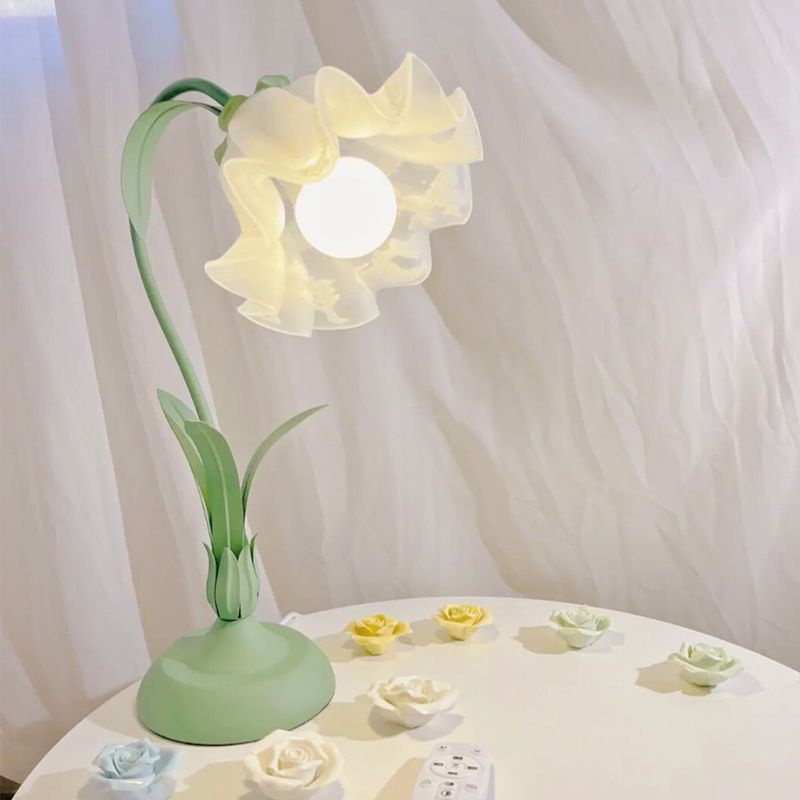 Vintage Bedside Table Lamp Atmosphere Bedroom ins Style American ...