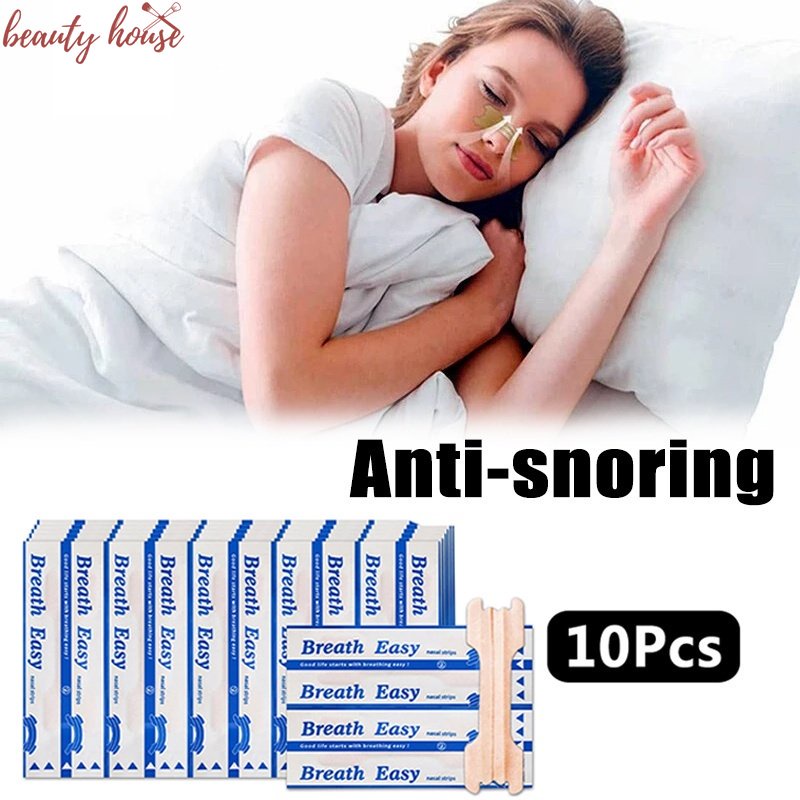 10Pcs Pack Artifact Breathing Orthosis Universal Sleep Silencer Nose ...