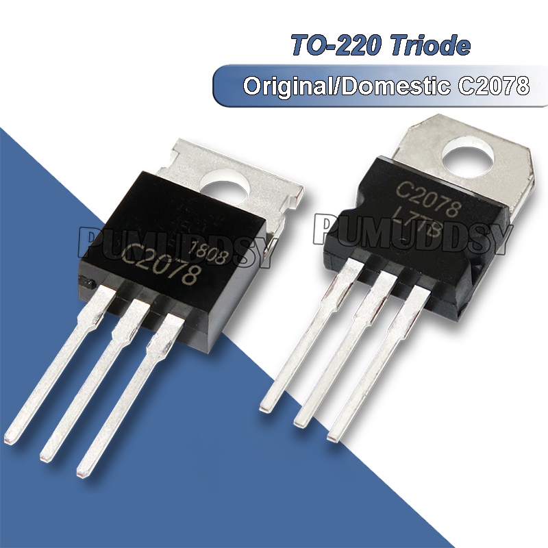10-50PCS C2078 2SC2078 150M Line Frequency Transistor TO-220 New And ...