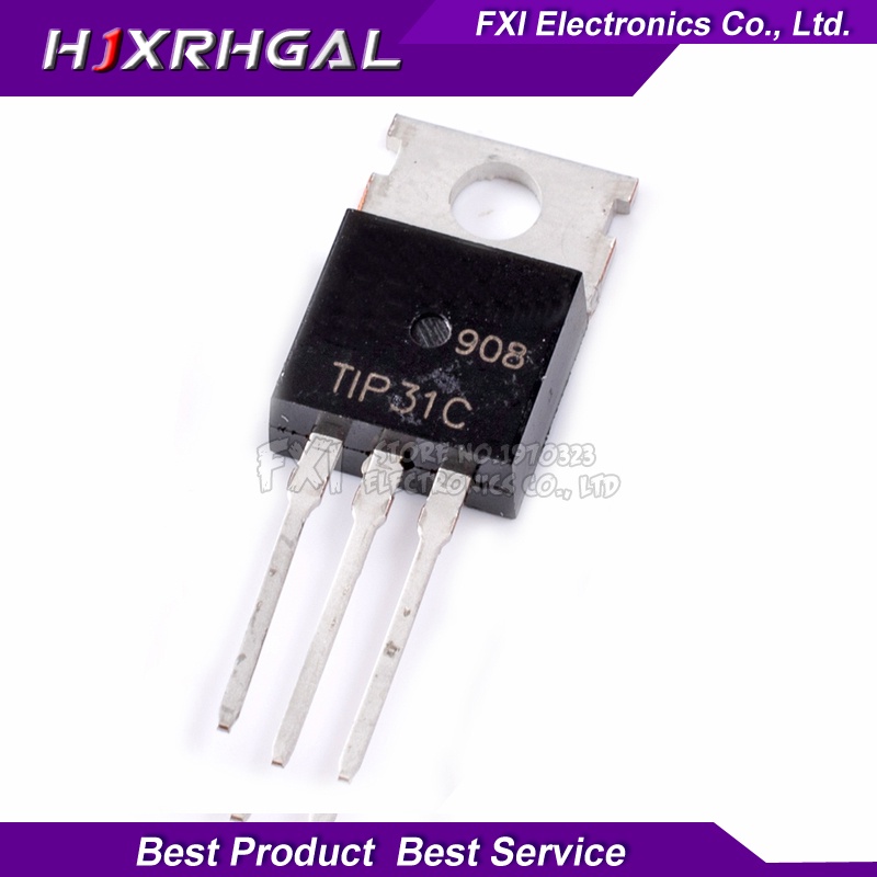 10pcs Tip31c Tip32c Tip41c Tip42c Transistor To 220 To220 Tip31 Tip32 Tip41 Tip42 Straight Plug