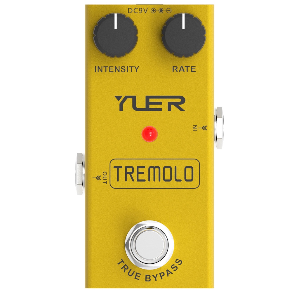 Guitar Effect Pedal Tremolo Single True Bypass Aluminum Alloy Metal ...