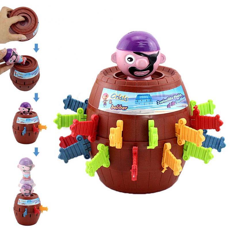 Fun Gadget for Kids Pirate Barrel Game Kids Toys Pop-Up Toy | Shopee ...