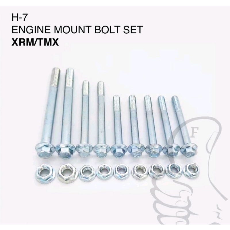 Motorcycle Engine Mount Bolt Set Engine Parts ENGINE MOUNT BOLT(SET ...