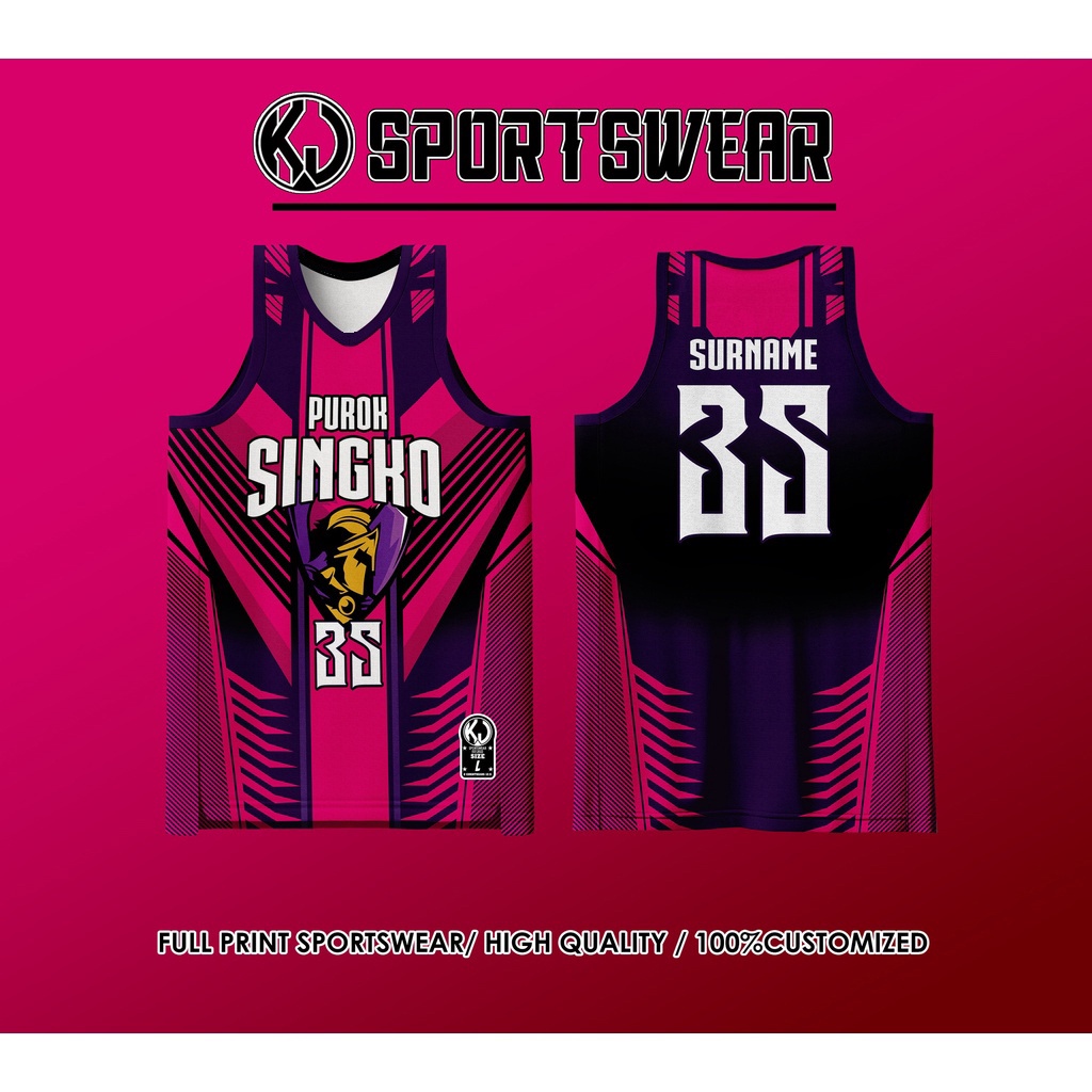 PUROK SINGKO FULL SUBLIMATION JERSEY | Shopee Philippines