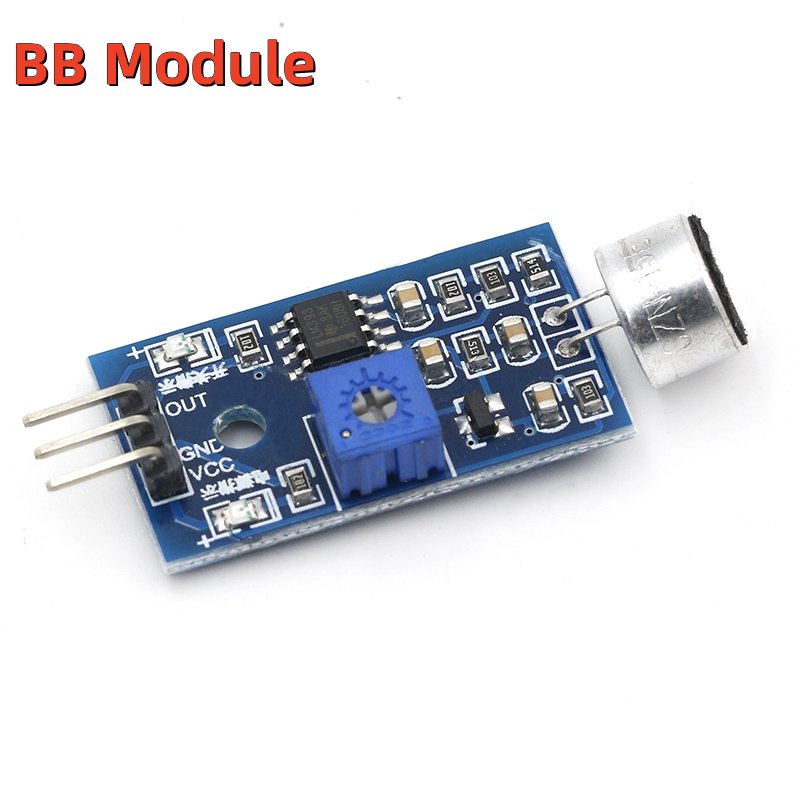 3pin Voice Sound Detection Sensor Module Intelligent Smart Vehicle ...