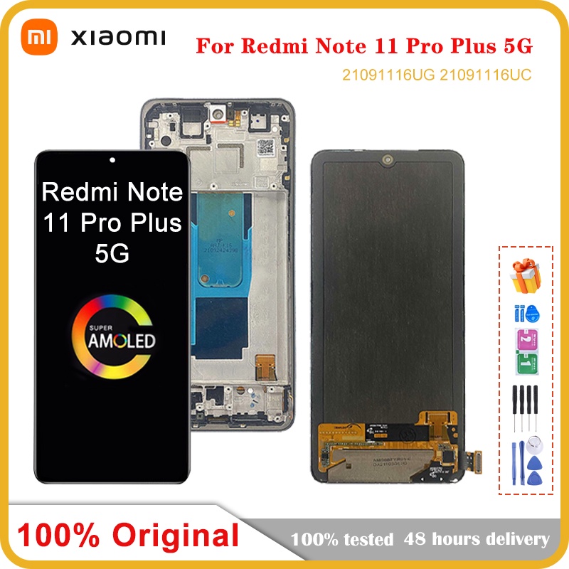 6.67"; Original For Xiaomi Redmi Note 11 Pro 5G LCD display 21091116UC ...