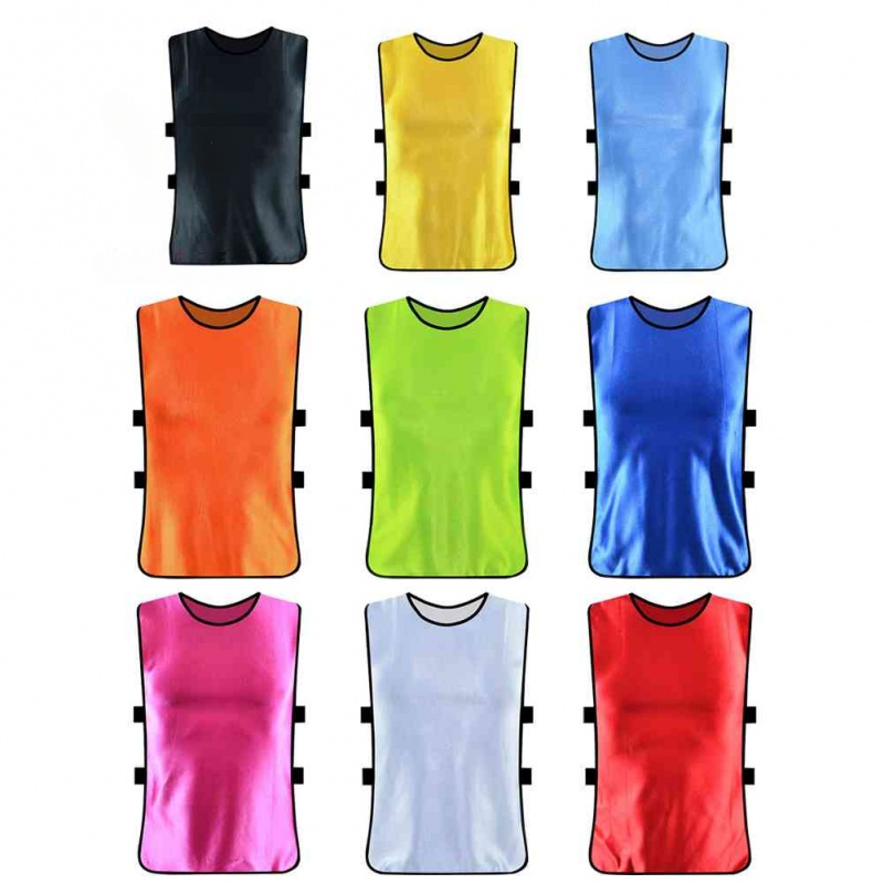 Team Practice Vests Scrimmage Pinnies Jerseys Team Bibs for Child Adult ...