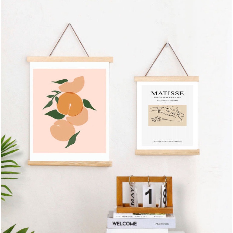 Aesthetic Wall Decoration Display Painting Poster Scene Print Art Frame ...