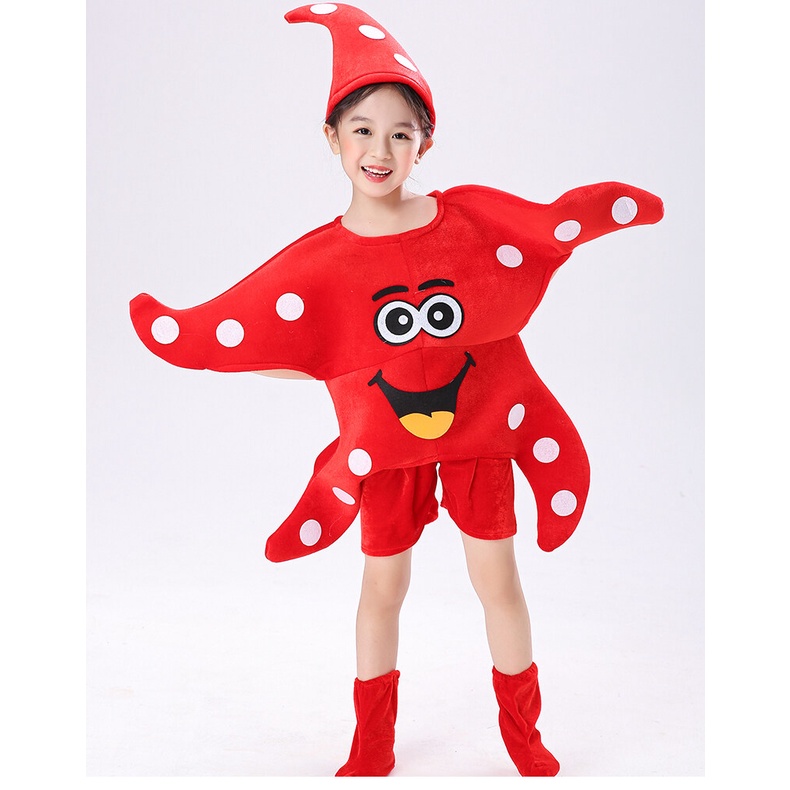 Qsuccua Children's Marine Animal Performance Costume Underwater World ...