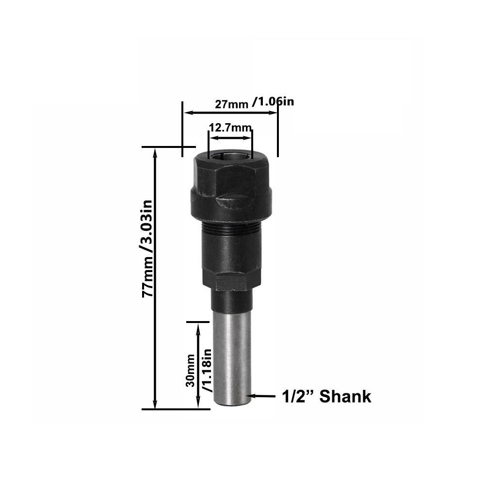 CORDELL Router Collet Extension 1PC 1/4