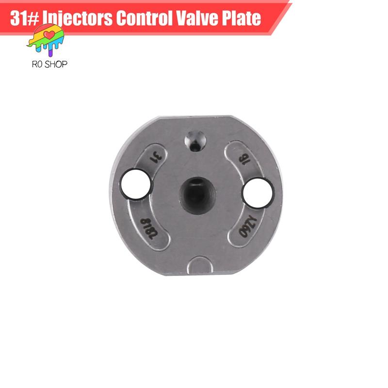 1 Piece Diesel Injector Orifice Control Valve Plate 31 Silver for ...