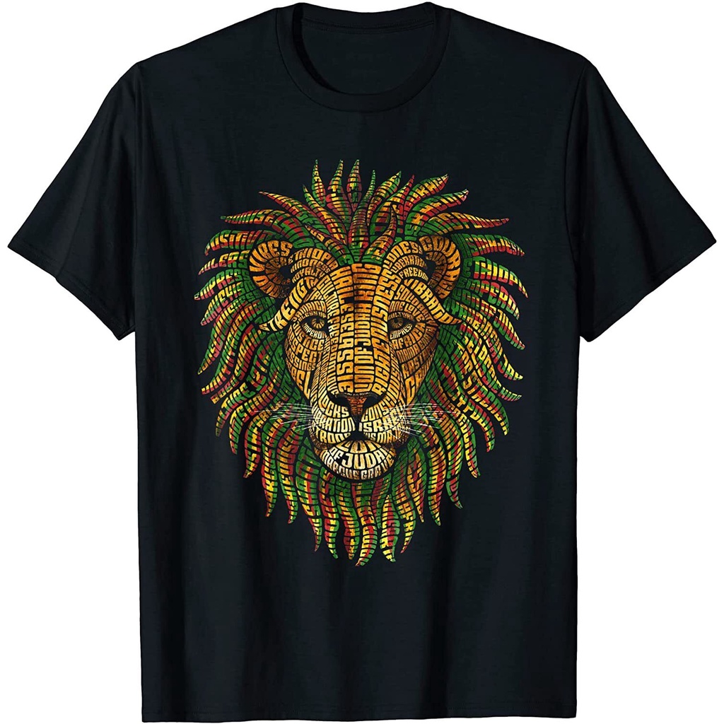 NEW LIMITED Rastafarian Red Yellow Green Rasta Apparel Lion of Judah T ...