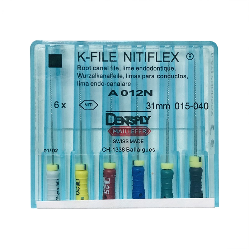 Dental K-FILE Ni-Ti Flexible 21mm 25mm 28mm 31mm Endo Root Canal Files ...
