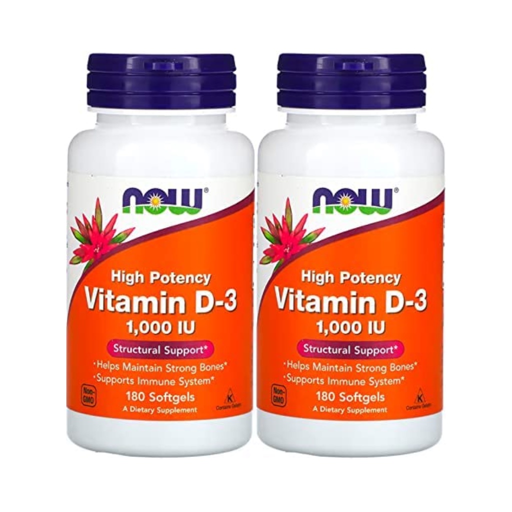 Family Mart | NOW, High Potency Vitamin D3, Helps Maintain Strong Bones ...