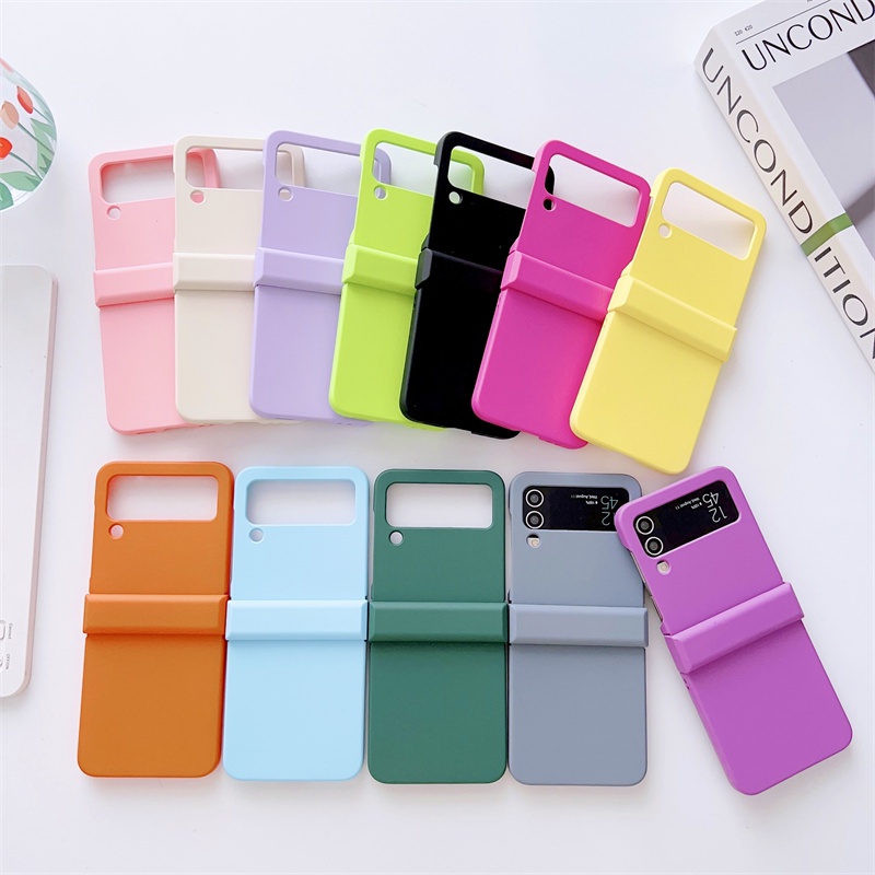 Smooth touch ultrathin phone case samsung galaxy z flip 4 flip 3 hard ...