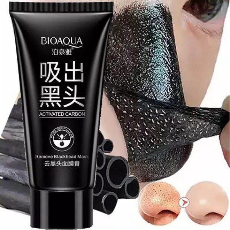 Bioaqua black mask Charcoal Blackhead mask | Shopee Philippines