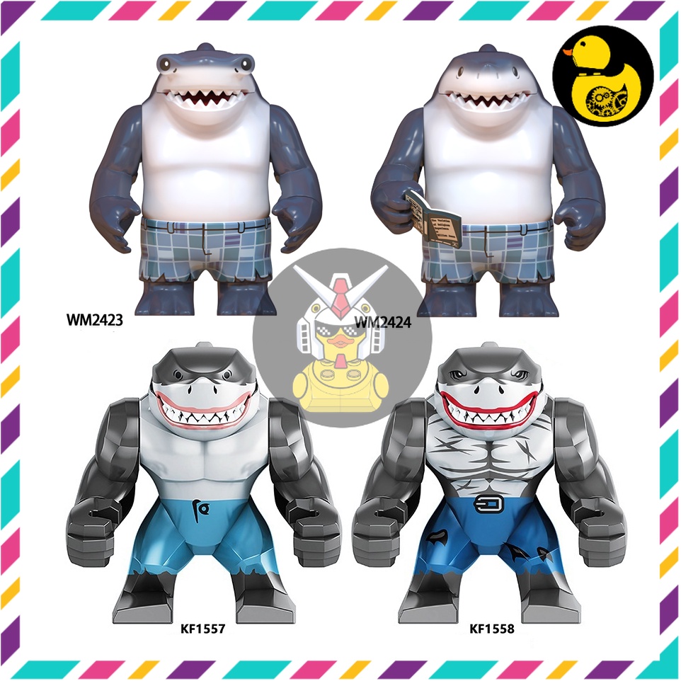 Dc Comics Model Marvel DC King Shark Fierce Shark KF1557 KF1558 WM2423 ...