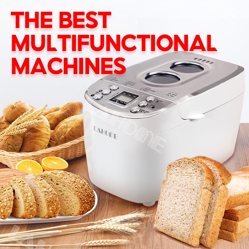 LAHOME Smart Bread Maker Machine Automatic 15 In 1 Intelligent Digital ...