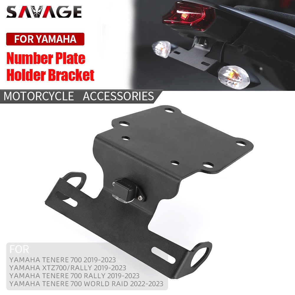 Number Plate Holder Bracket For YAMAHA TENERE 700 TENERE 700 RALLY ...