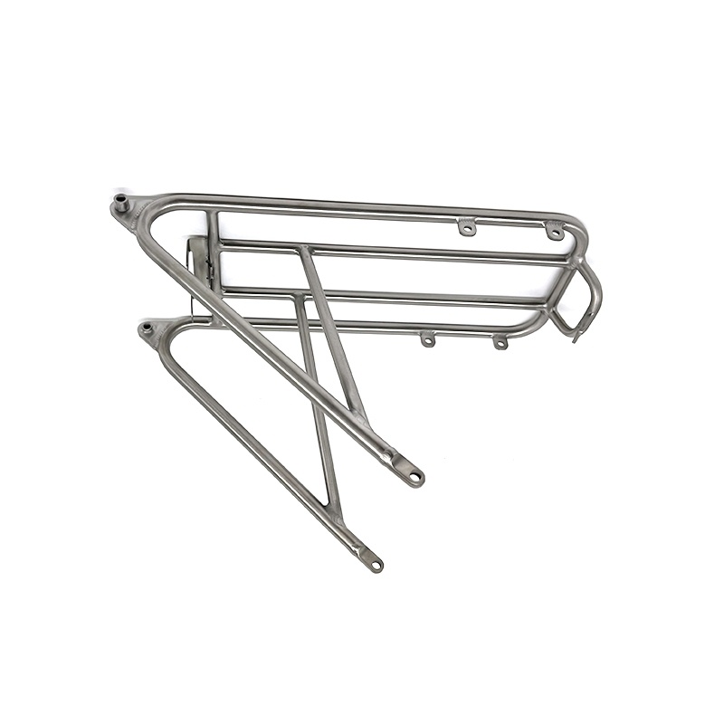 Titanium alloy Rear Rack for Brompton Bicycle Folding bicycle rear rack ...