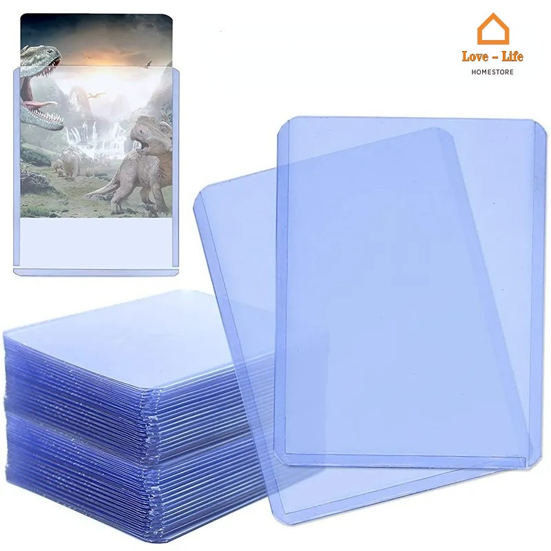 Simple Convenient Clear PVC Plastic Waterproof Gaming Card Protective ...