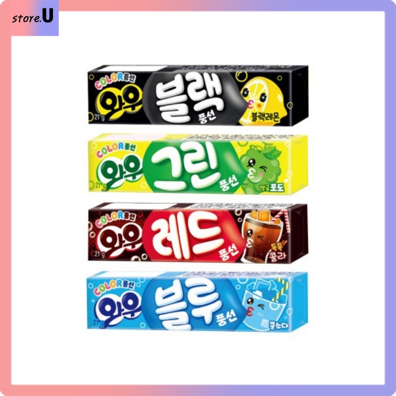 Orion Wow Chewing Candy Color Balloon Jelly | Shopee Philippines