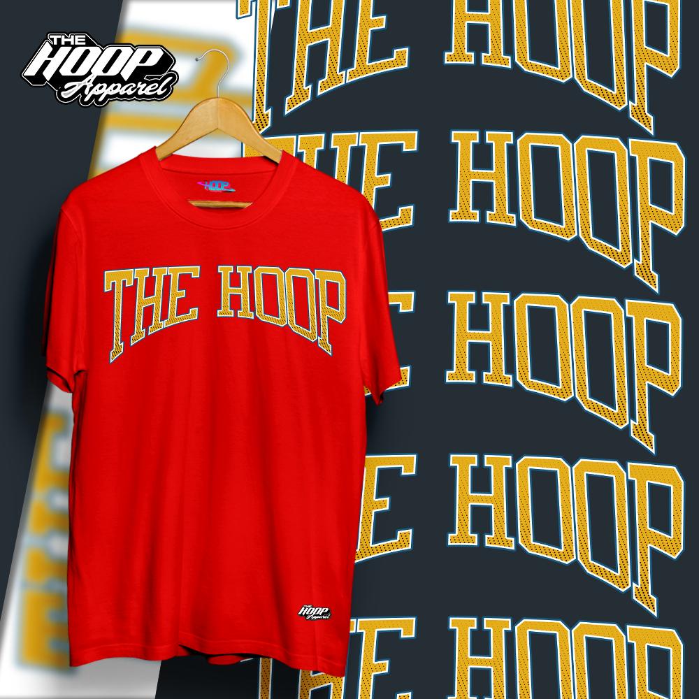 THE HOOP APPAREL ARC GRAPHIC COTTON TSHIRT FOR MEN AND WOMEN WITH FREE ...