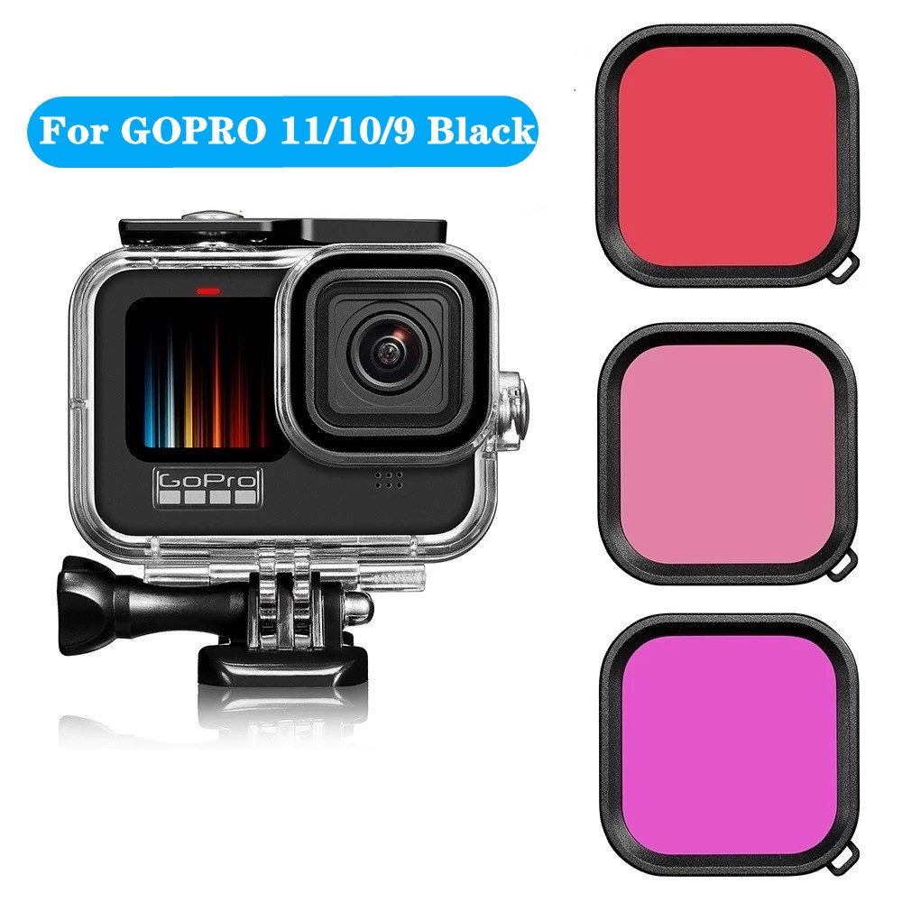 60M Waterproof Housing Case for GoPro Hero 12 11 10 9 Black Diving ...