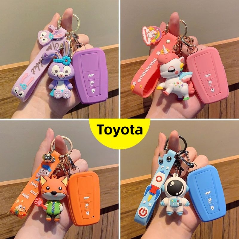 Toyota Key Cover Toyota Keychain Yaris Camry Corolla Vios Wigo Hiace ...