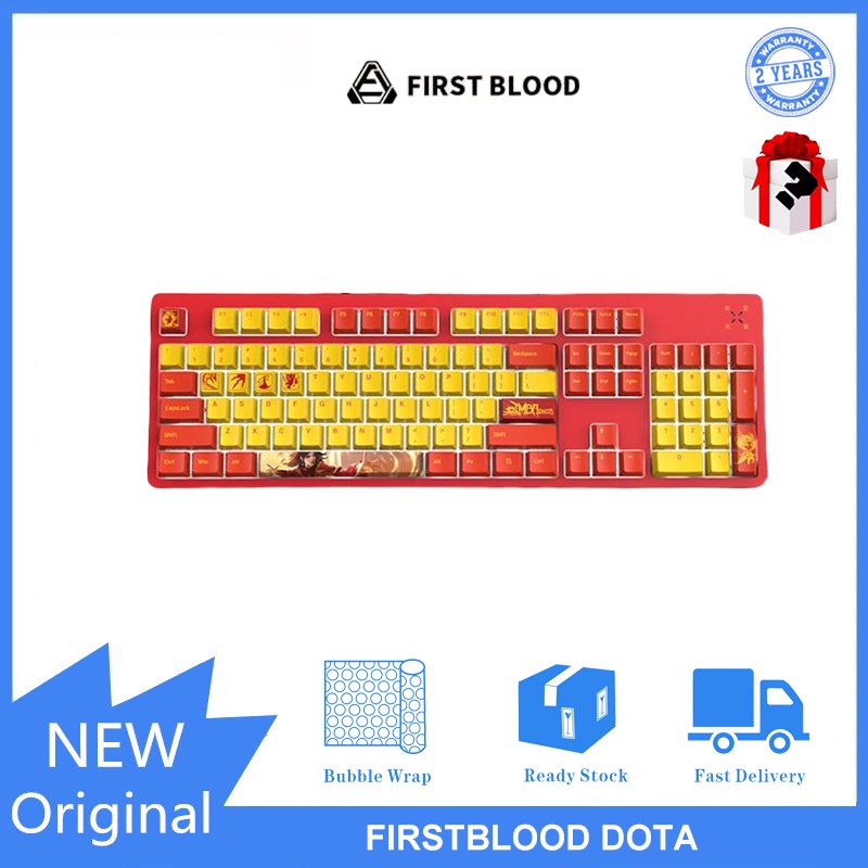 FirstBlood DOTA Custom keyboard Cherry switch mechanical keyboard ...