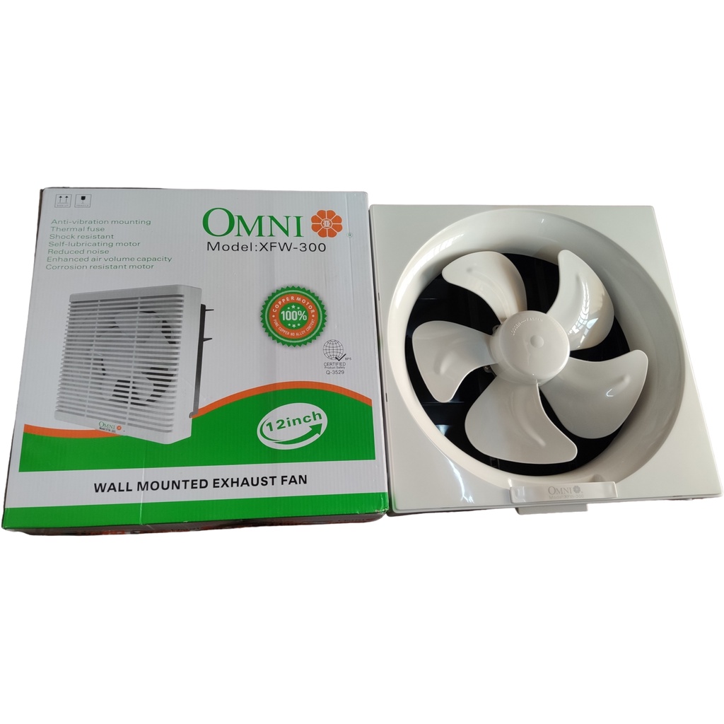 Omni Exhaust Fan 12"Wall Type, Exhaust Fan 12 Inches 220V - XFW-300 ...