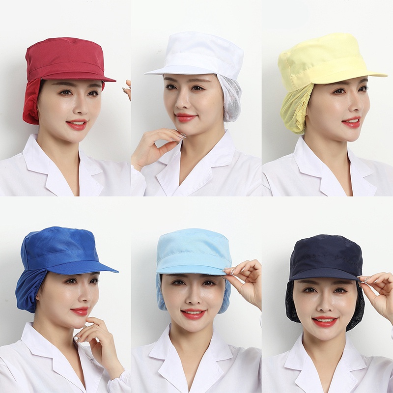 FANCY Chef Hat Kitchen Cooking Chef Cap Food Service Hair Nets Workshop ...
