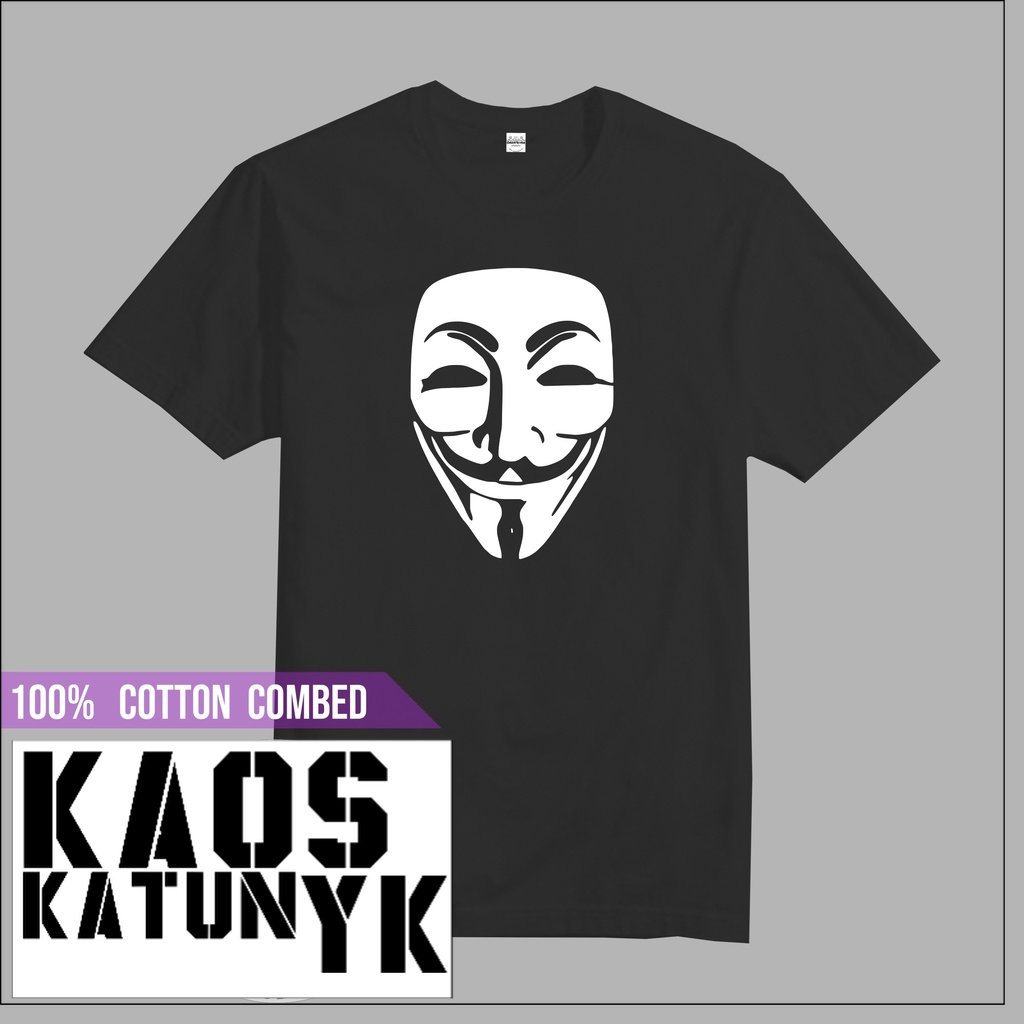 Anonymous black T-Shirt | Shopee Philippines
