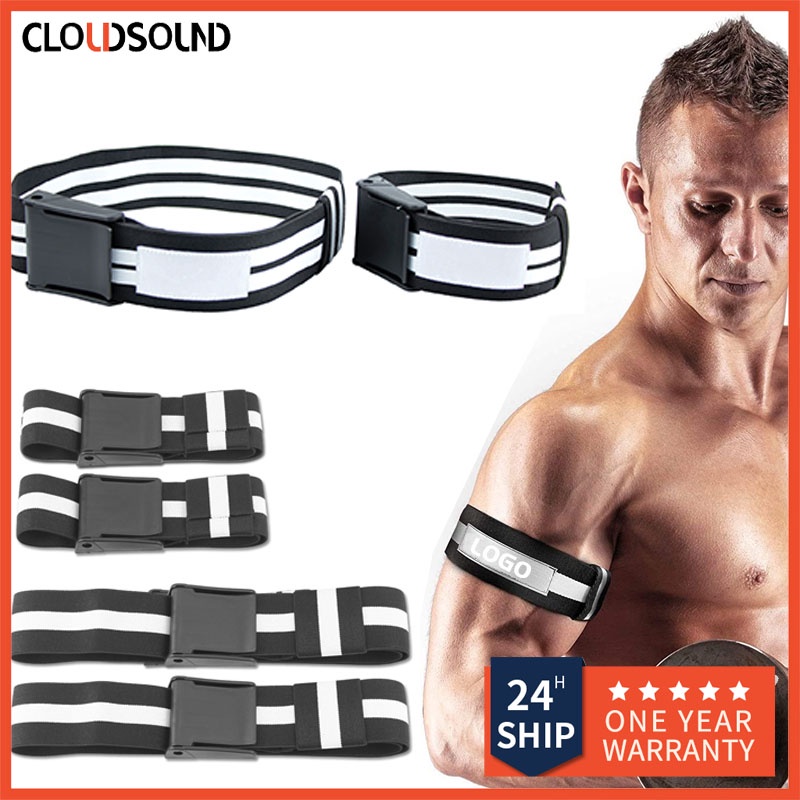 BFR Fitness Occlusion Bands Arm Leg Wraps Fast Muscle Growth ...