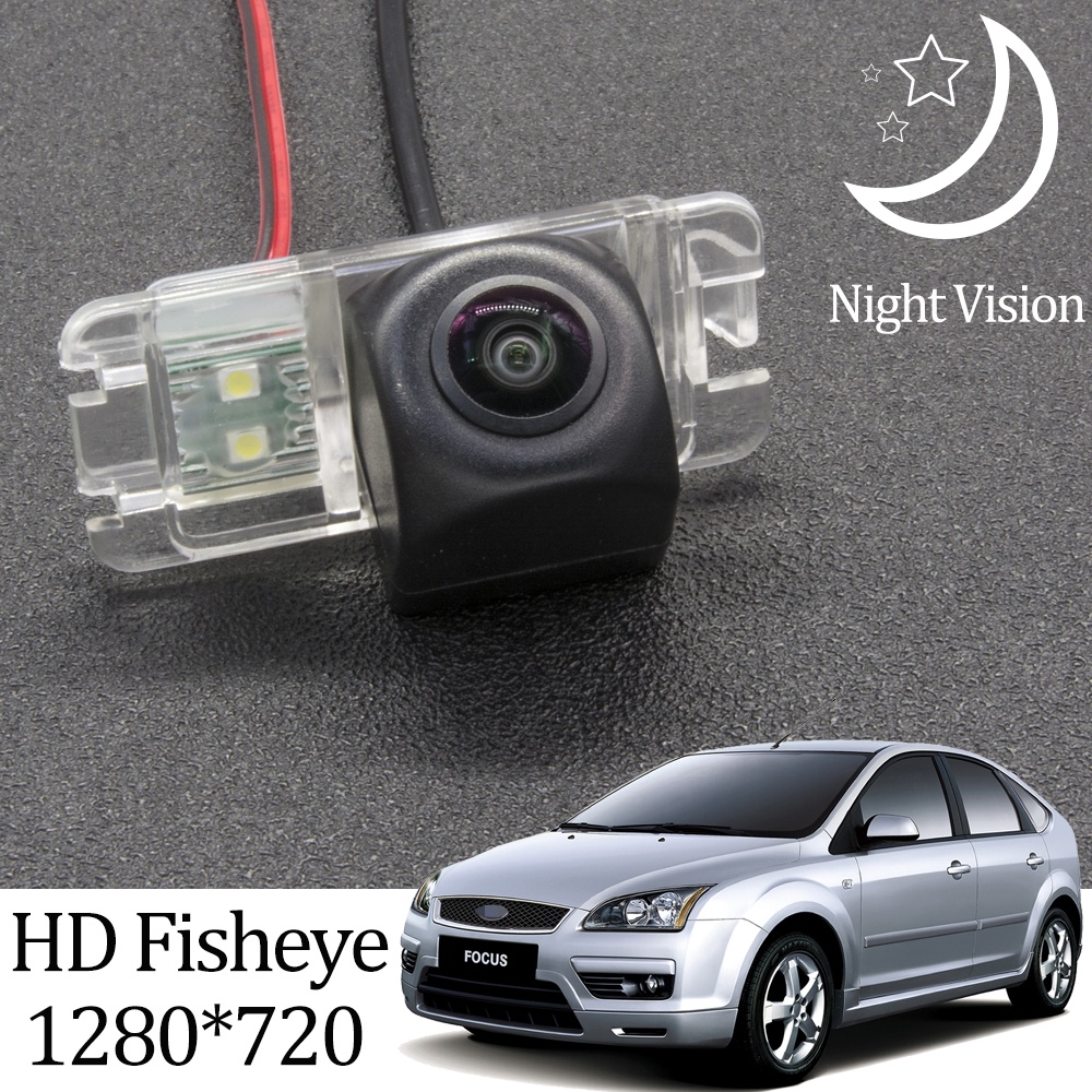 HD 1280*720 CCD Vehicle Rear View Camera For Ford Focus 2 hatchback ...