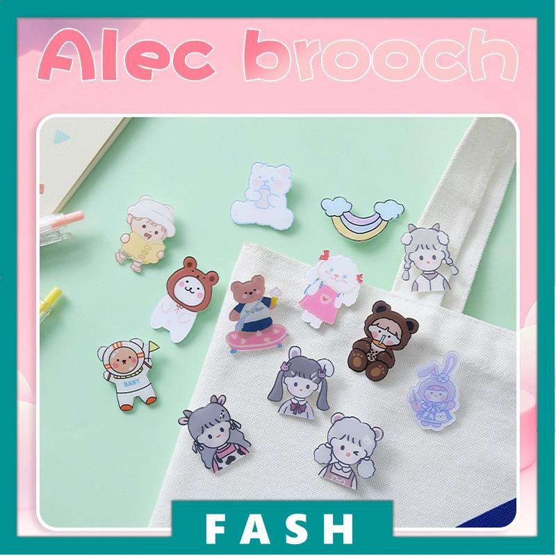 Acrylic Brooch Creative Cute Cartoon Brooch Personality Bag Clothing ...
