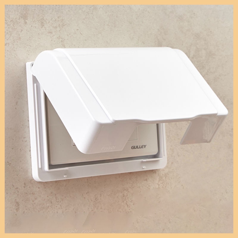 Double socket protector electric plug cover waterproof switch box ...