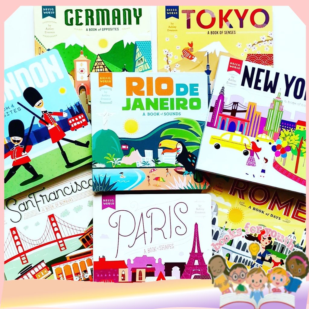 Hello World Series By Ashley Evanson [Countries & Cities] [Early ...
