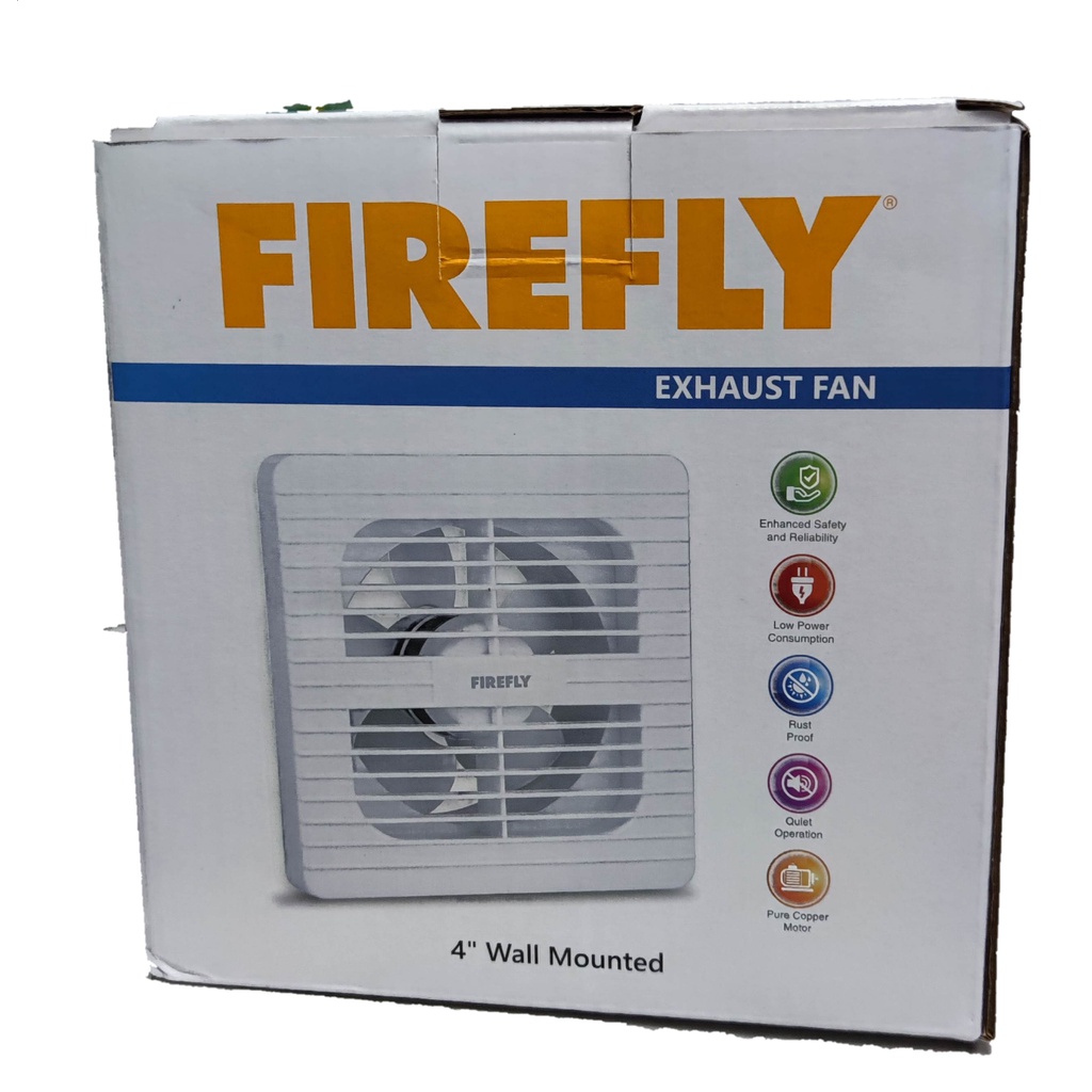 Firefly 4" Exhaust Fan 220V 10W - FEFW21/04W | Shopee Philippines