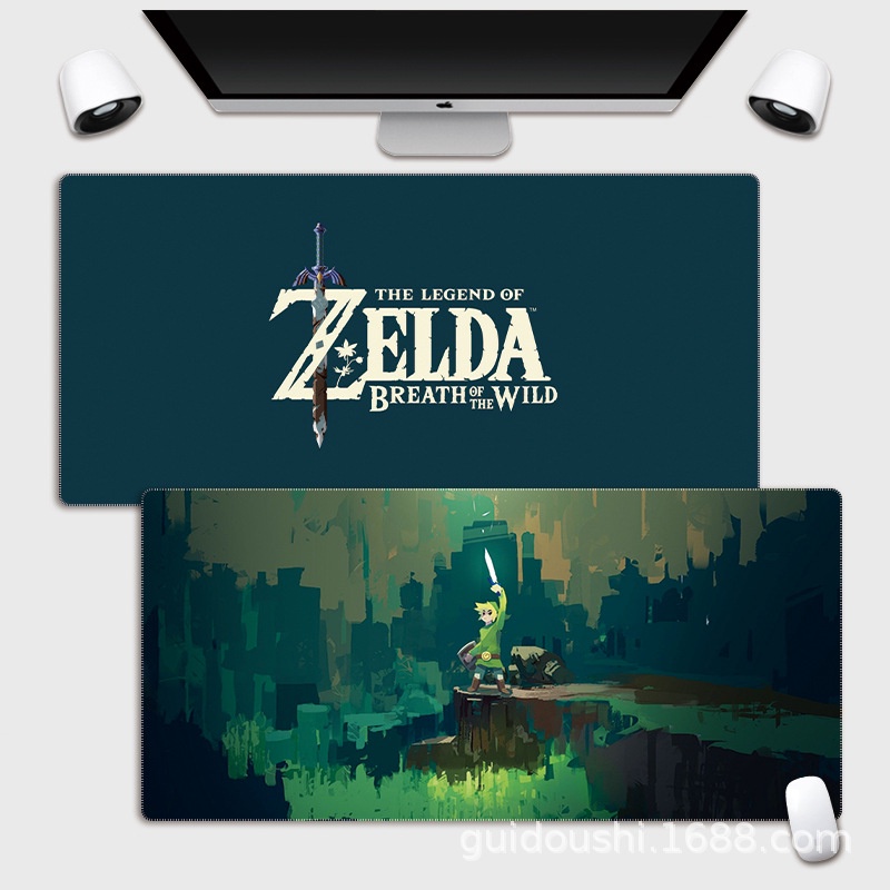 Zelda Mouse Pad Keyboard Game Special Non-slip Mouse Pad Table Pad ...